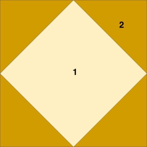 How to Make Square in a Square Quilt Block - Create Whimsy