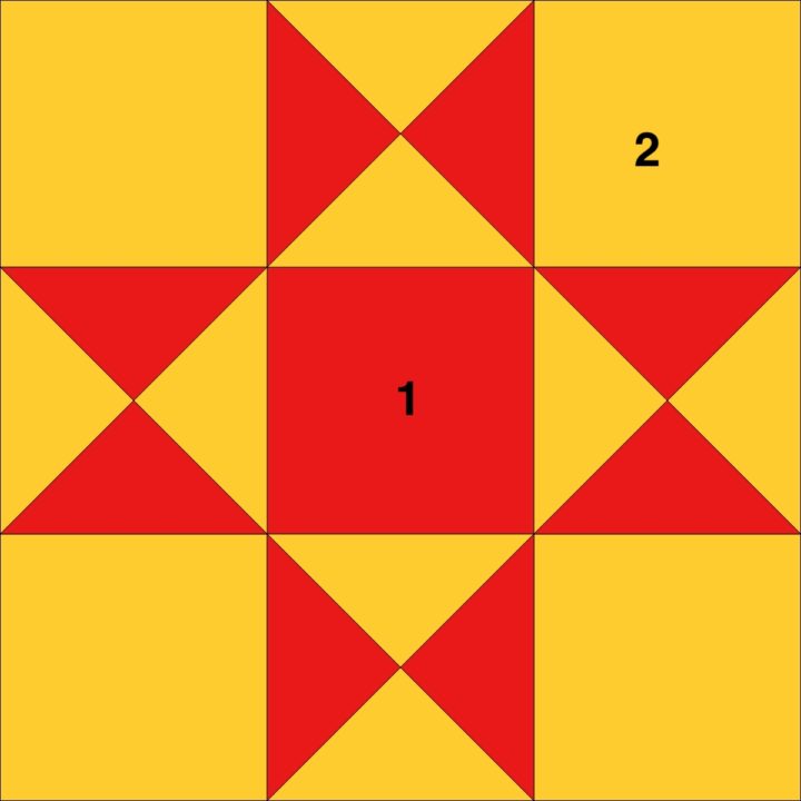 How to Make the Ohio Star Quilt Block: Free Tutorial - Create Whimsy