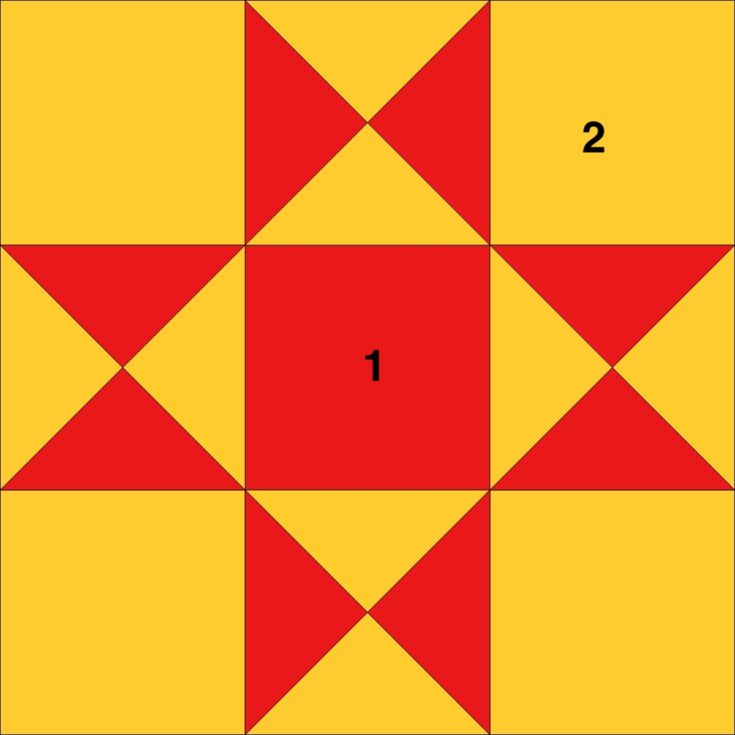 How to Make the Ohio Star Quilt Block: Free Tutorial - Create Whimsy