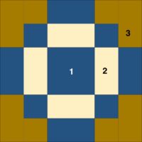 How to Make the Antique Tile Quilt Block: Five Sizes - Create Whimsy