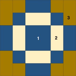 How to Make the Antique Tile Quilt Block: Five Sizes - Create Whimsy