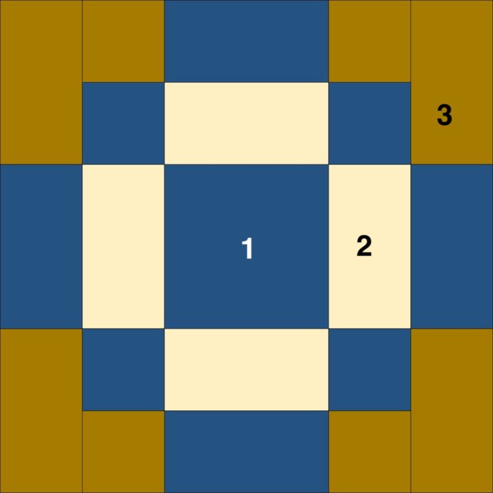 How to Make the Antique Tile Quilt Block: Five Sizes - Create Whimsy