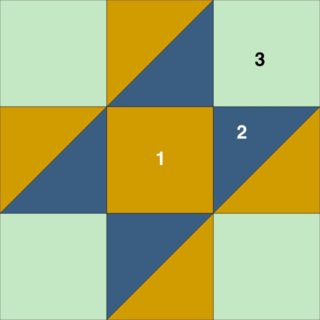 How to Make the Double Hourglass Quilt Pattern 2 - Create Whimsy