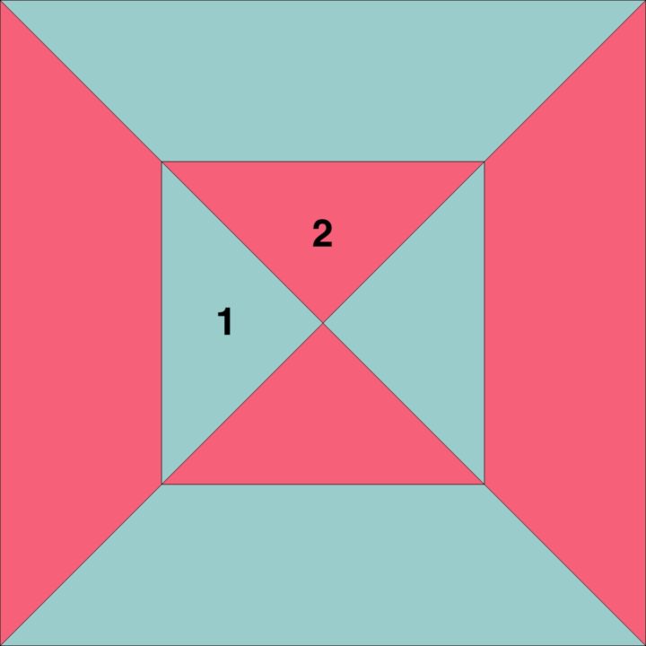 How to Make the Double Hourglass 1 Quilt Pattern - Create Whimsy