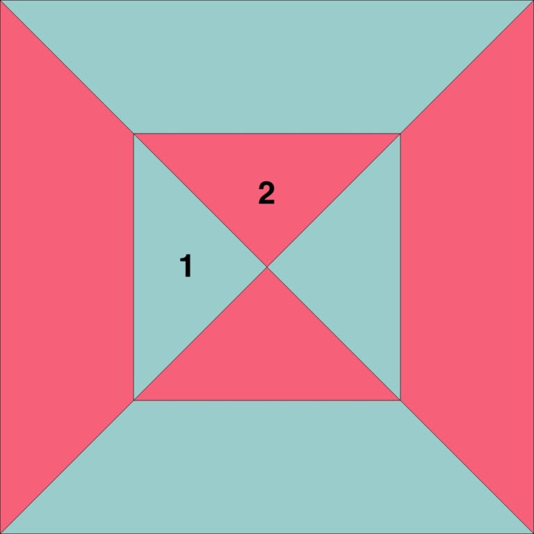 How to Make the Double Hourglass 1 Quilt Pattern - Create Whimsy