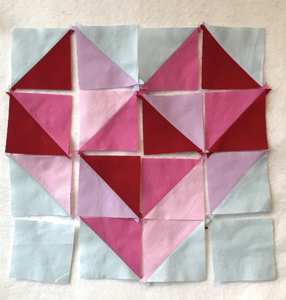 How to Make a Patchwork Heart Quilt Block - Free Tutorial - Create Whimsy
