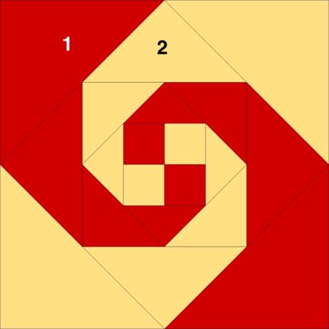 Snail Trail Quilt Block Pattern: Free Tutorial - Create Whimsy