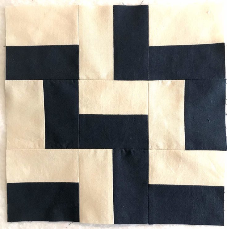 How to Make the Virginia Worm Fence Quilt Block - Create Whimsy