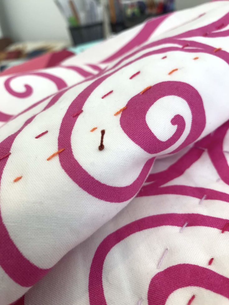 How to Tie a Knot in Thread for Hand Sewing - Create Whimsy