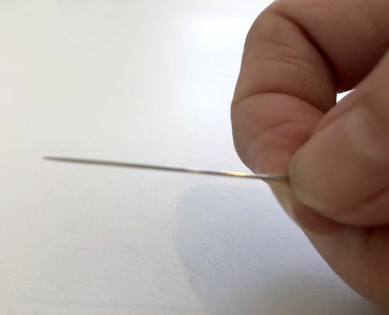 How to Tie a Knot in Thread for Hand Sewing - Create Whimsy