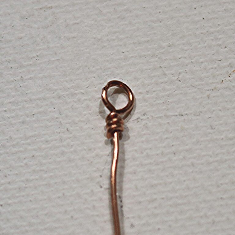 How to Make a Wire Wrapped Loop - Create Whimsy