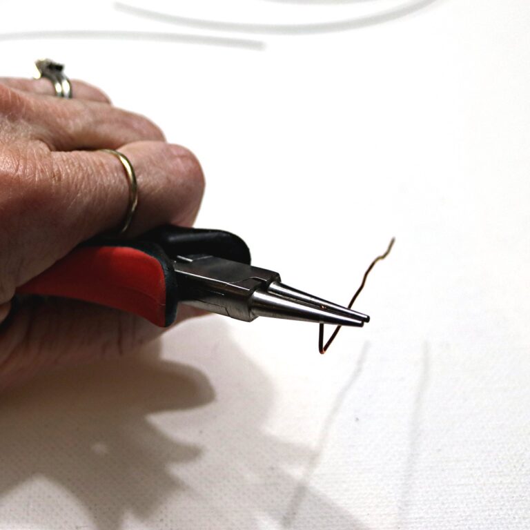 How to Make a Simple Wire Loop for Jewelry - Create Whimsy