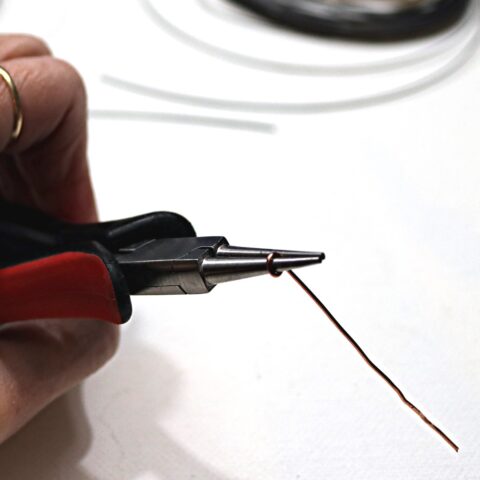 How to Make a Simple Wire Loop for Jewelry - Create Whimsy