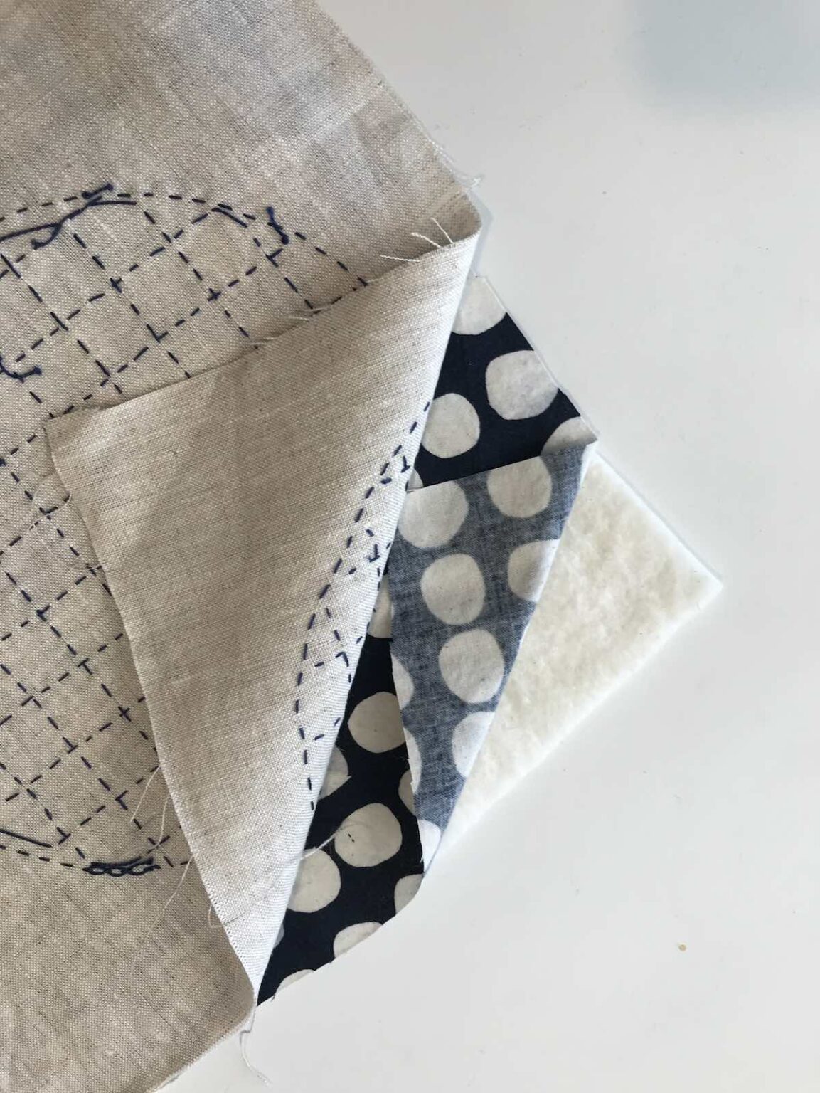 How to Make a Sashiko Stitched Needle Book - Create Whimsy