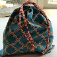 How to Make a Simple Drawstring Bag - Free Tutorial - Create Whimsy