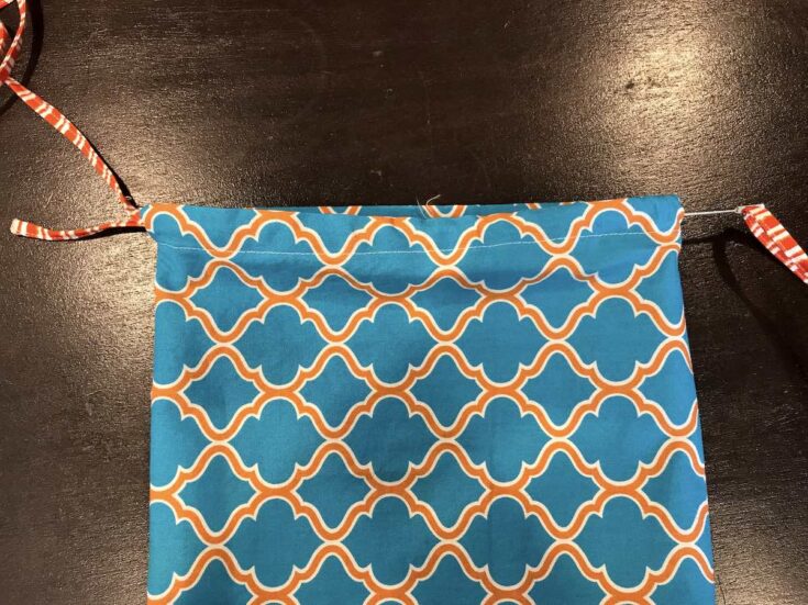 How to Make a Simple Drawstring Bag - Free Tutorial - Create Whimsy