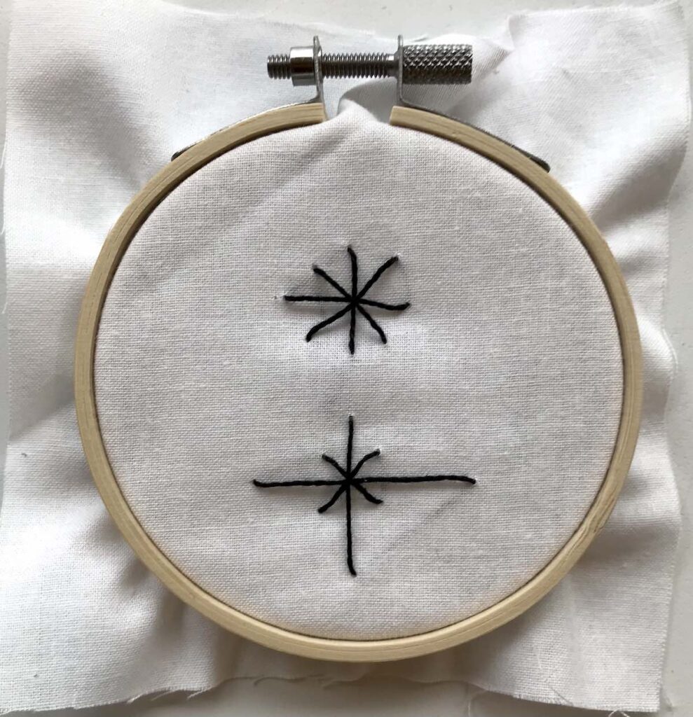 Star Stitch Embroidery: How To Tutorial with Video - Create Whimsy