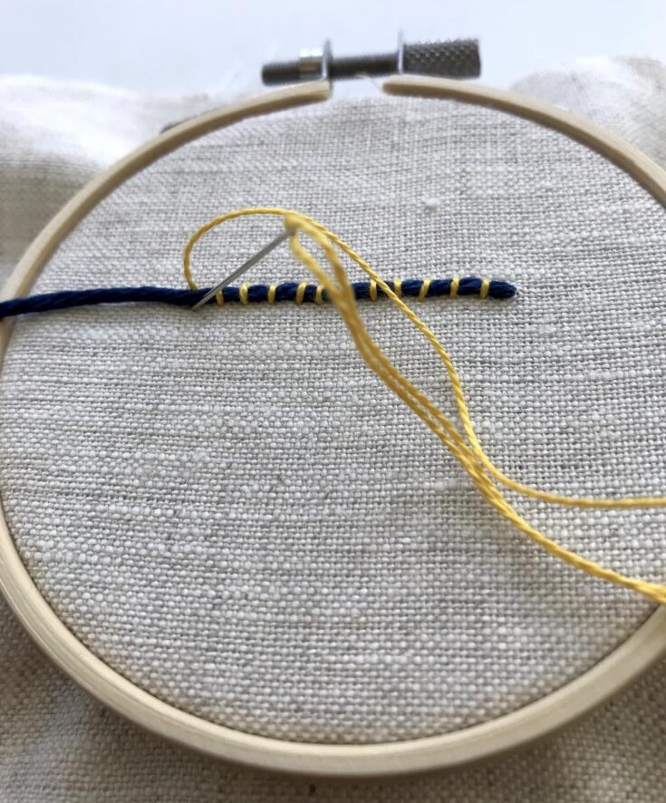 Couching Stitch Tutorial: Tips and Video - Create Whimsy