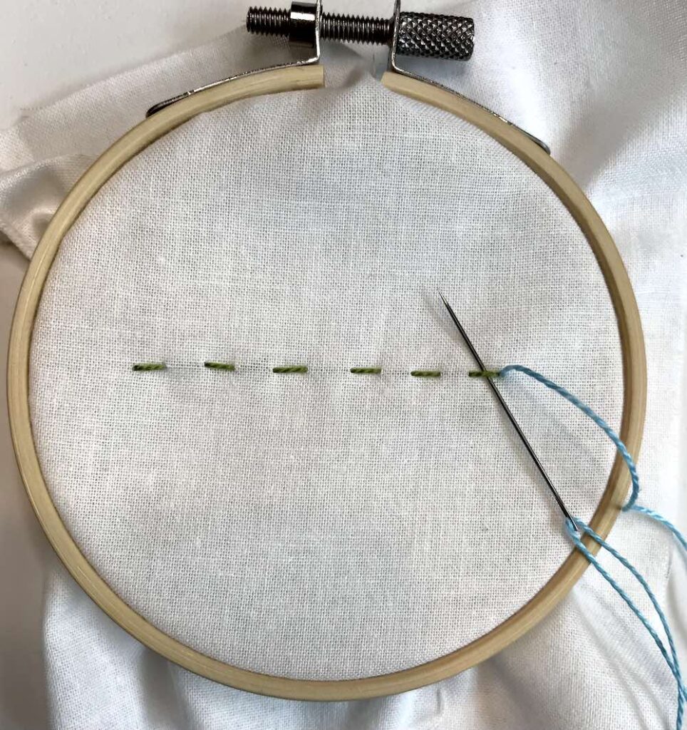 Interlaced Running Stitch - Create Whimsy