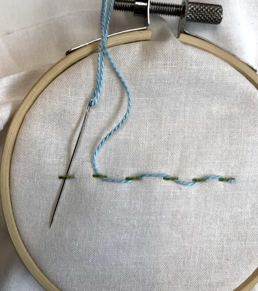 Interlaced Running Stitch - Create Whimsy