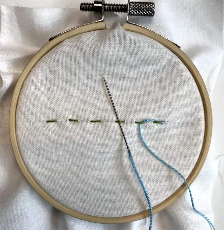 Interlaced Running Stitch - Create Whimsy
