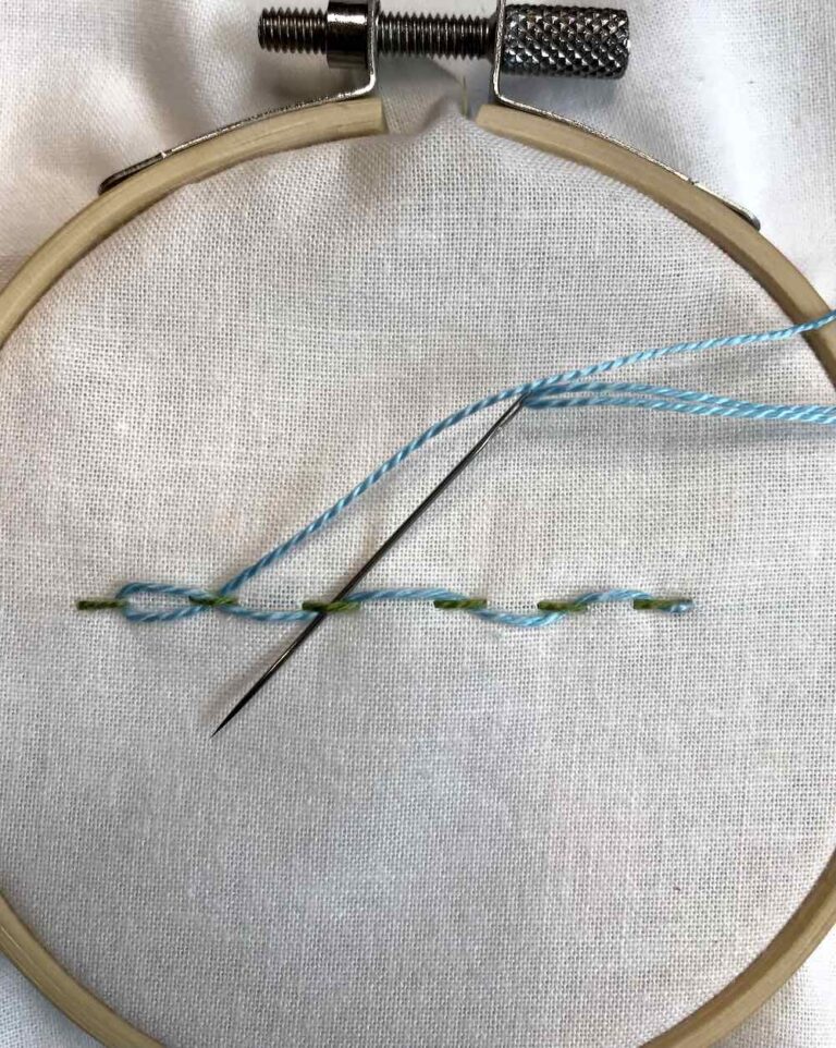 Interlaced Running Stitch - Create Whimsy