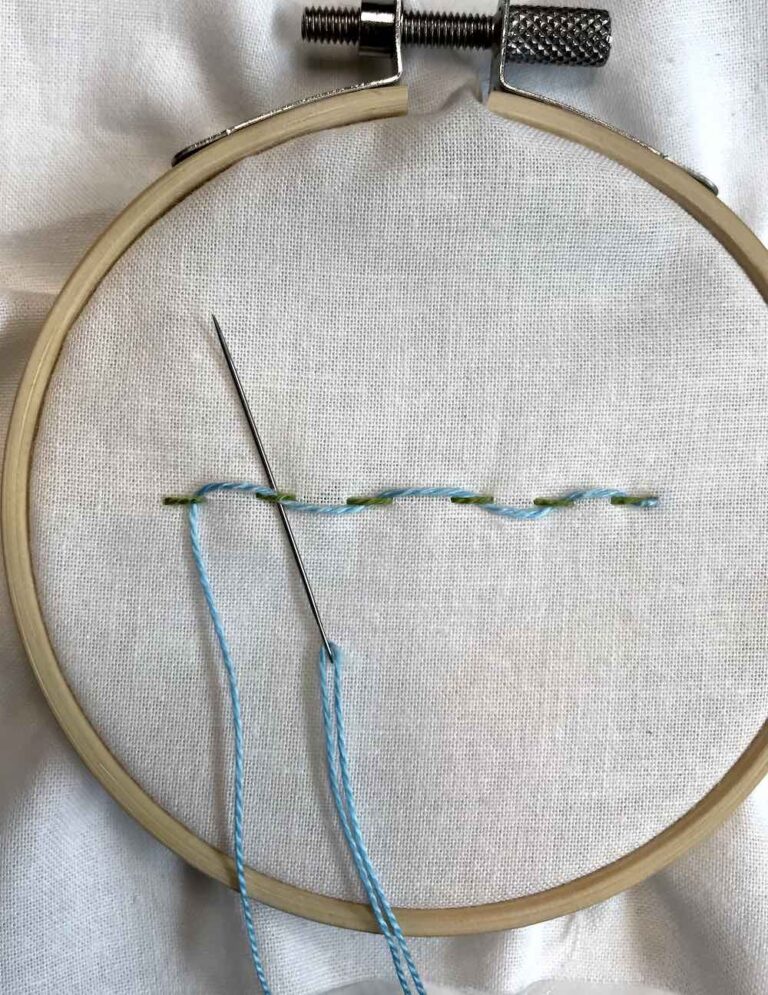 Interlaced Running Stitch - Create Whimsy