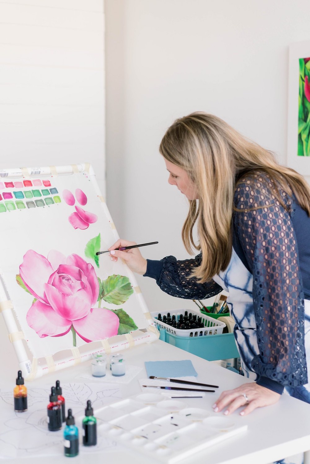 Spotlight: Laura Fox-Wallis, Silk Artist - Create Whimsy