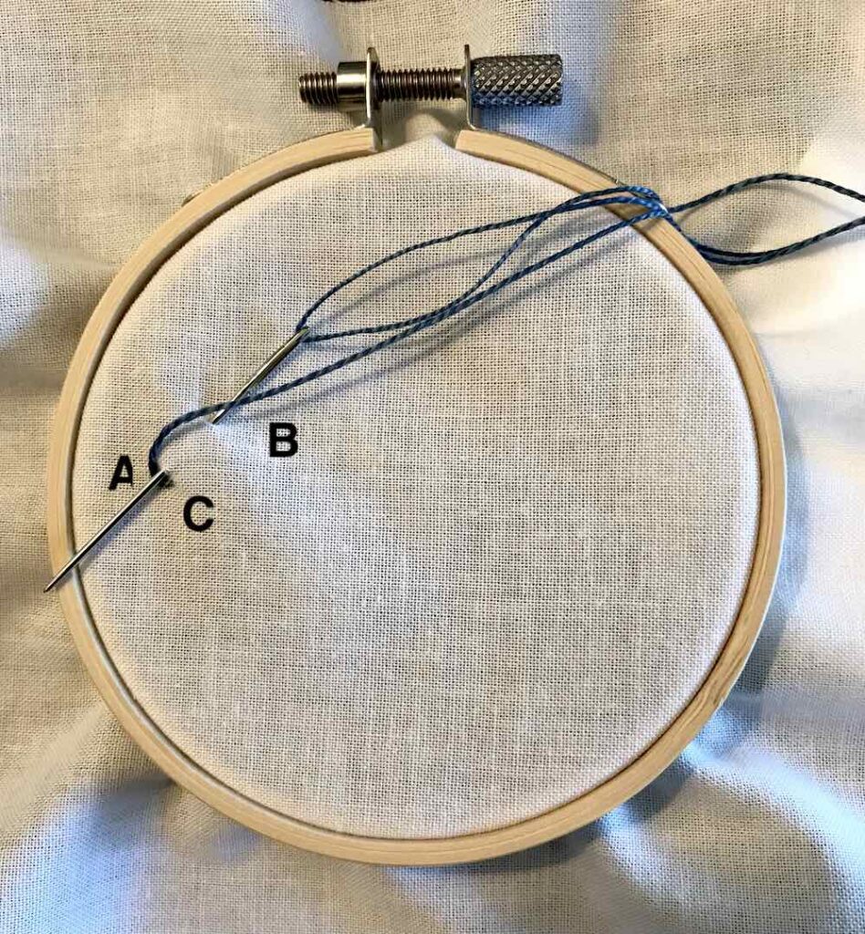 Closed Buttonhole Stitch Hand Embroidery Tutorial - Create Whimsy