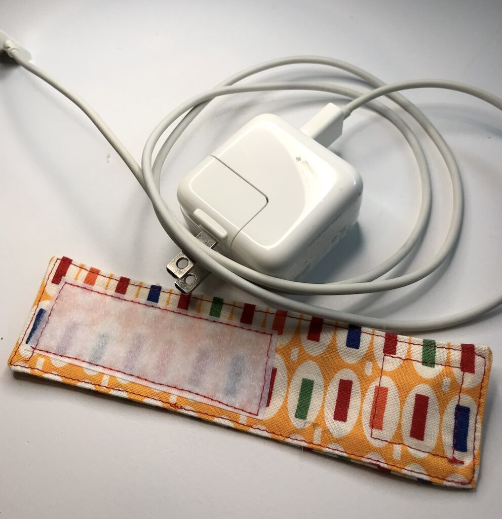 DIY Cord Keeper Wrap Tutorial: Easy Sewing Project - Create Whimsy