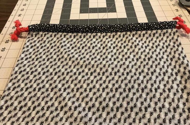 How to Make DIY Shoe Bag with Drawstring - Create Whimsy