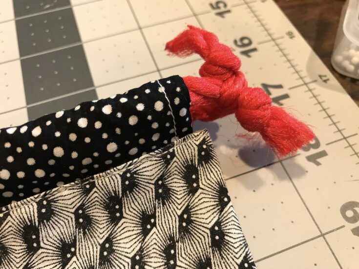 How to Make DIY Shoe Bag with Drawstring - Create Whimsy