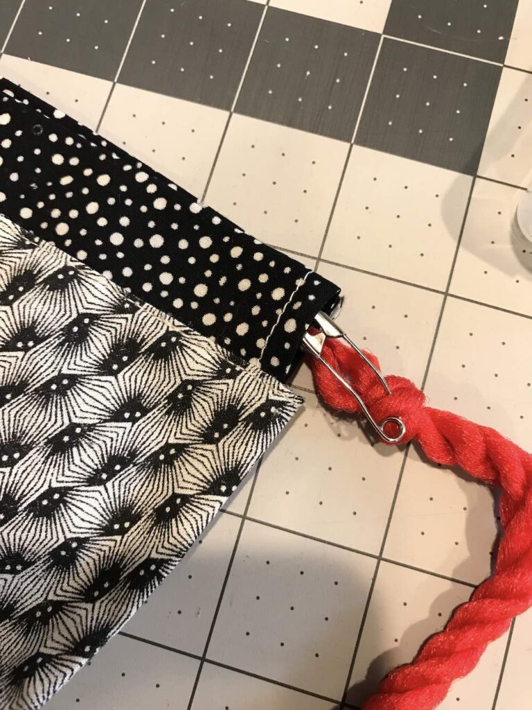 How to Make DIY Shoe Bag with Drawstring - Create Whimsy