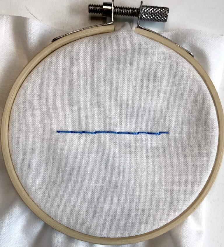 Running Stitch Embroidery: Instructions and YouTube - Create Whimsy