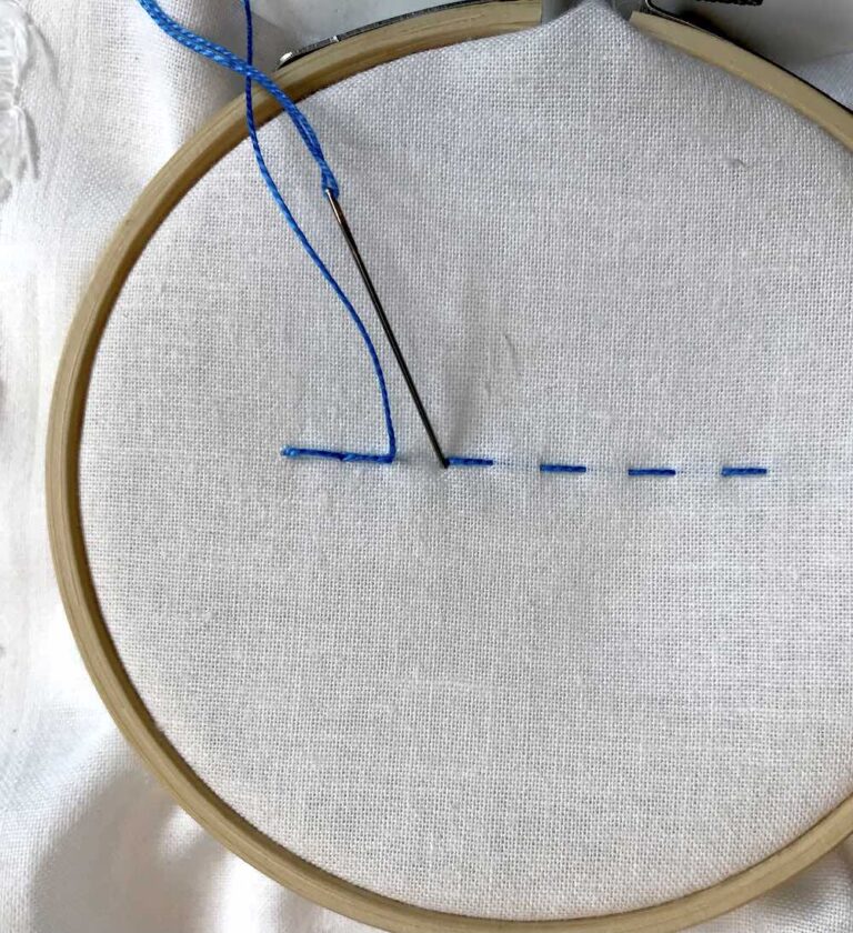 Double Running Stitch Embroidery - Create Whimsy