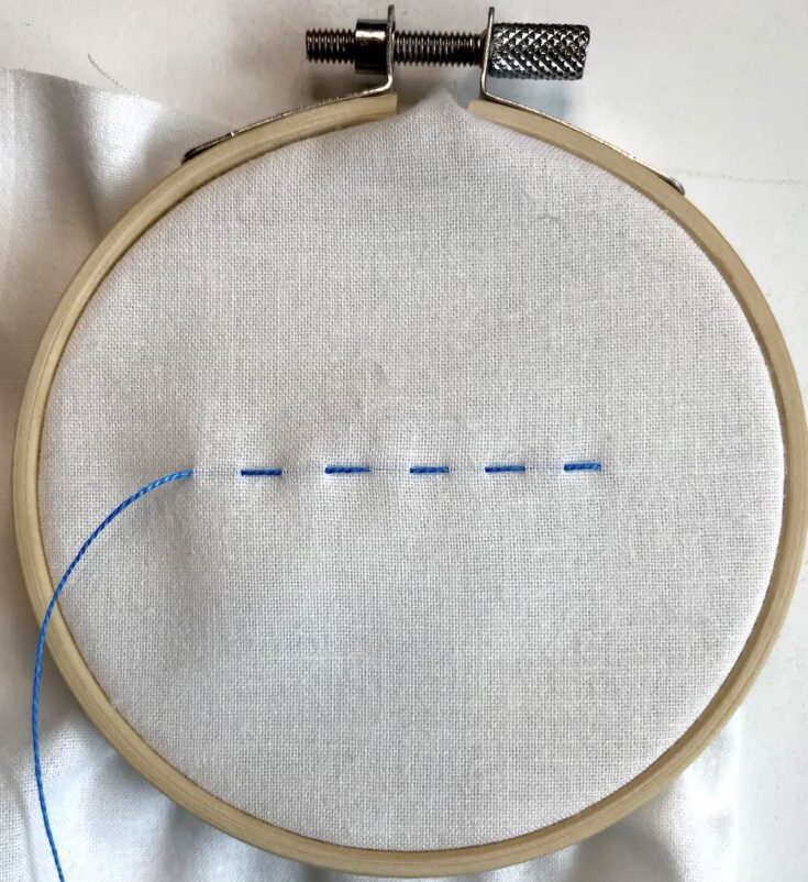 Double Running Stitch Embroidery - Create Whimsy