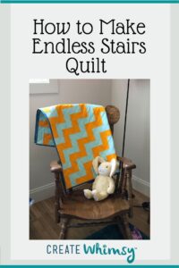 How to Make the Endless Stairs Quilt Block Pattern - Create Whimsy
