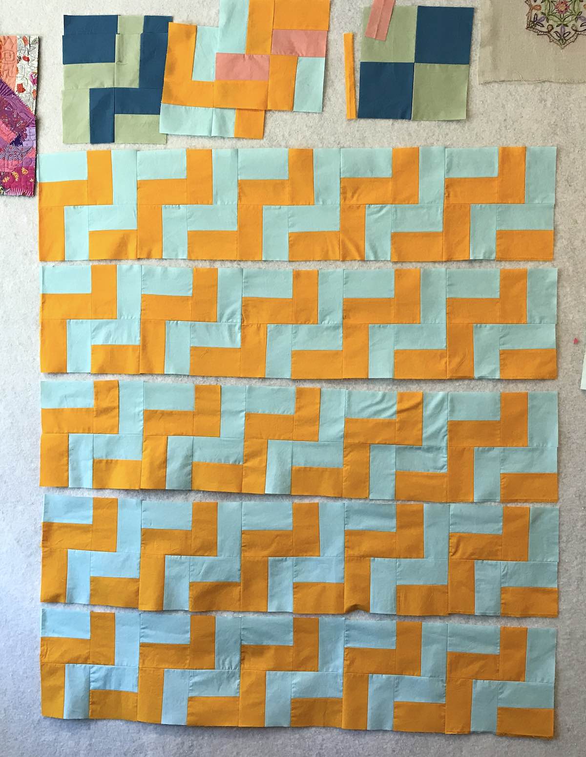 How to Make the Endless Stairs Quilt Block Pattern - Create Whimsy