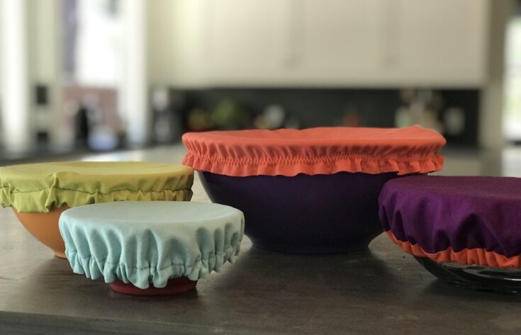 How to Make Reusable Fabric Bowl Covers: DIY Tutorial - Create Whimsy