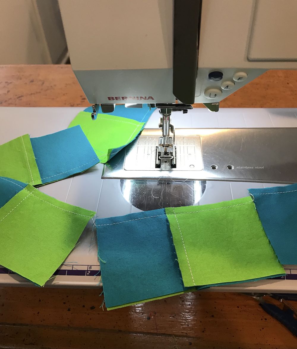 How to Make a Four Patch Quilt Block Tutorial - Create Whimsy