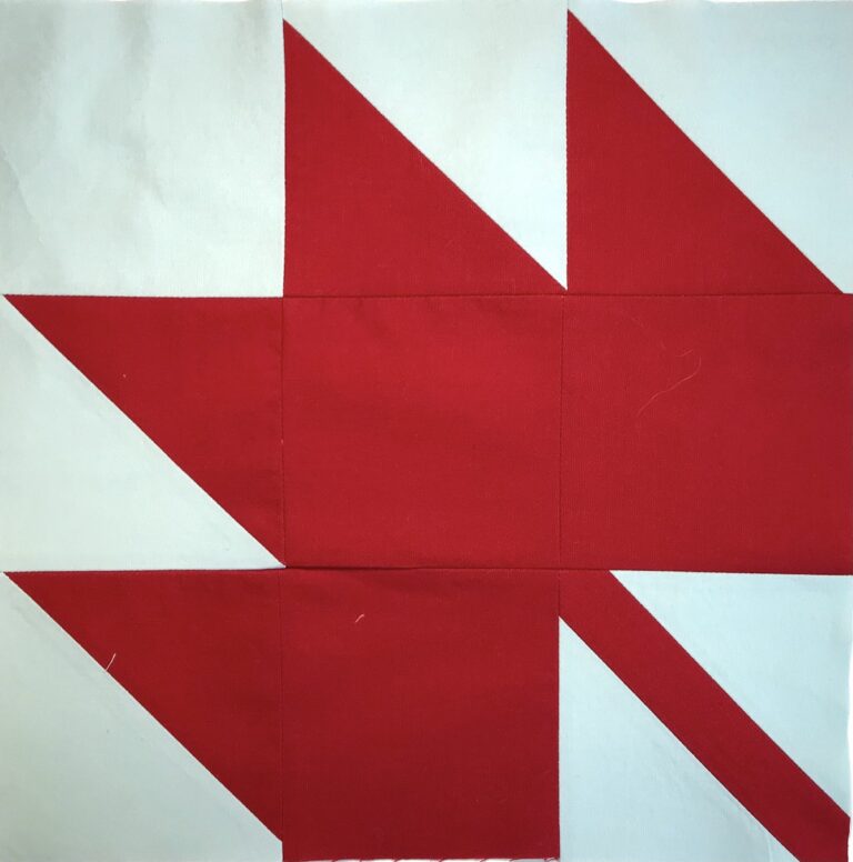 Maple Leaf Quilt Block: Free Tutorial for 5 Sizes - Create Whimsy