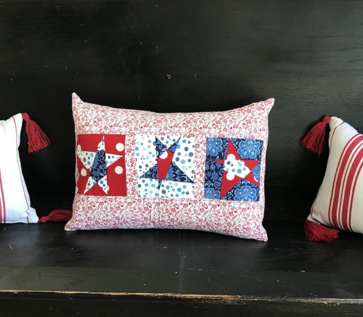 Wonky Star Quilt Block Pattern: Free Tutorial - Create Whimsy