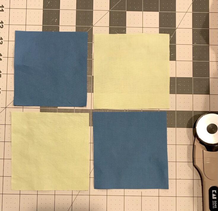 How to Make a Four Patch Quilt Block Tutorial - Create Whimsy