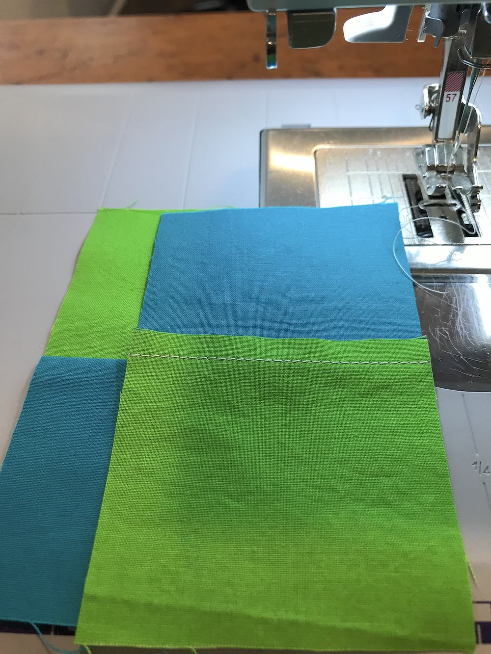 How to Make a Four Patch Quilt Block Tutorial - Create Whimsy