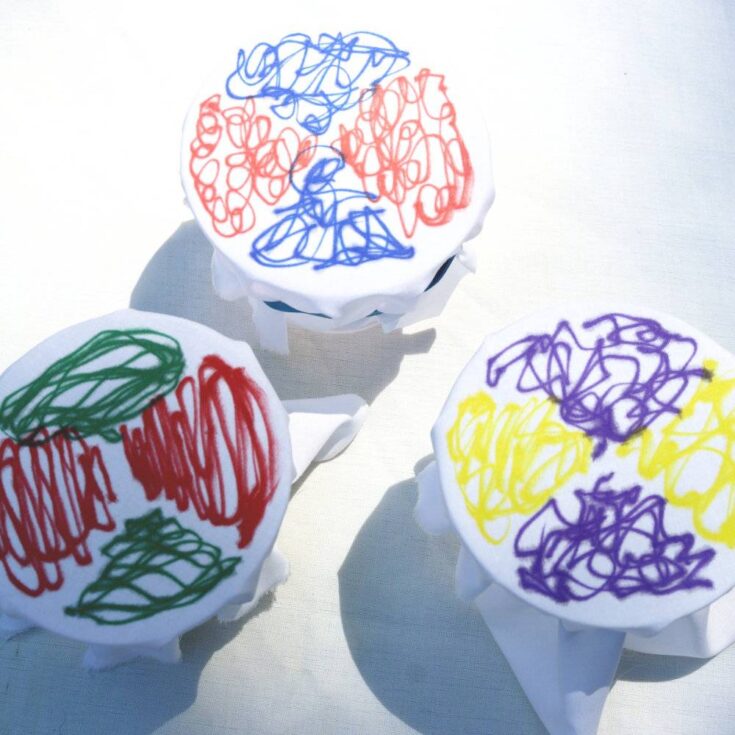 How to Dye Fabric with Sharpies - Create Whimsy