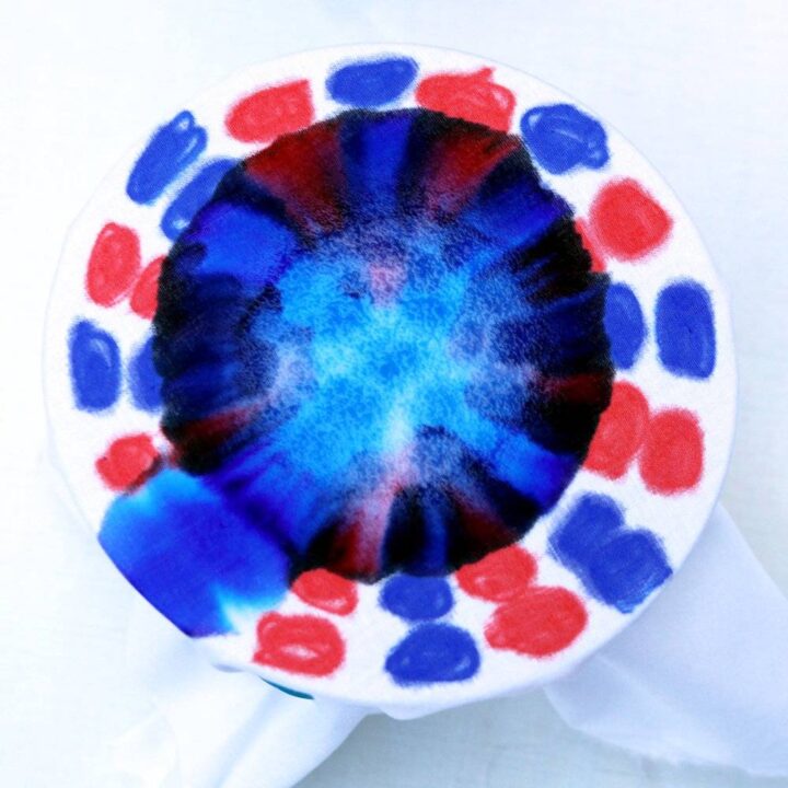 How to Dye Fabric with Sharpies - Create Whimsy