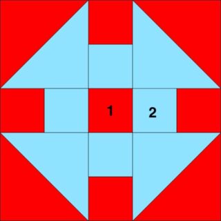 How to Make the Monkey Wrench Quilt Block: Free Tutorial - Create Whimsy