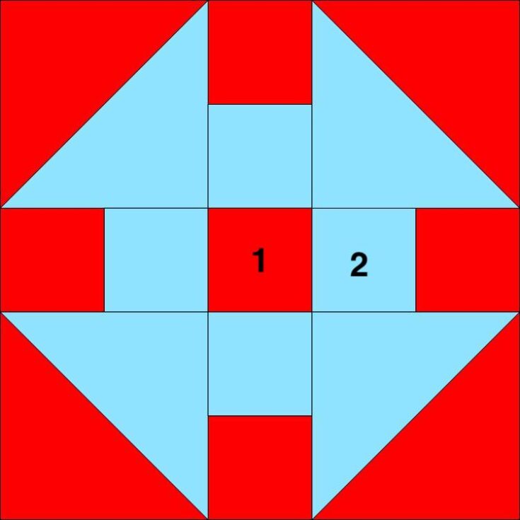 How to Make the Monkey Wrench Quilt Block: Free Tutorial - Create Whimsy