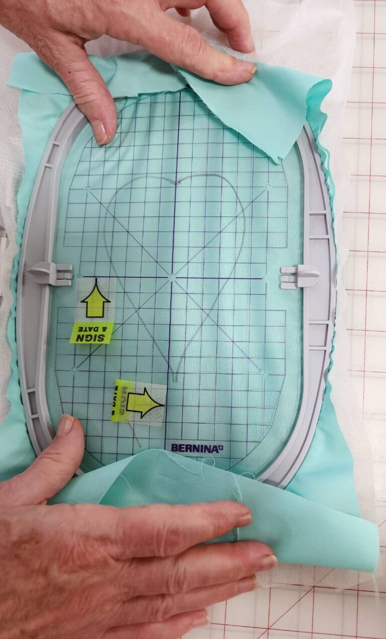 Center Machine Embroidery with Hoop Templates - Create Whimsy